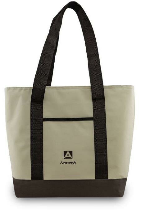 Термосумка шоппер арктика 3400-17-BK из полиэстра, 17,5 л, серый