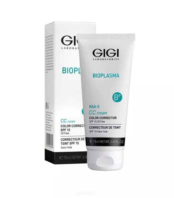 Крем GiGi CC Cream Color Corrector SPF 15 , 75 мл