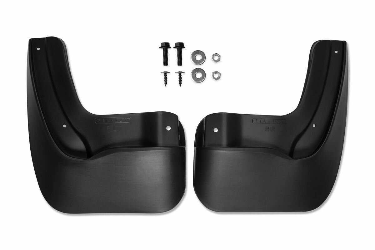 Брызговики Adamauto (оригинальный крепёж), задние на ВАЗ (LADA) Largus (2019-)