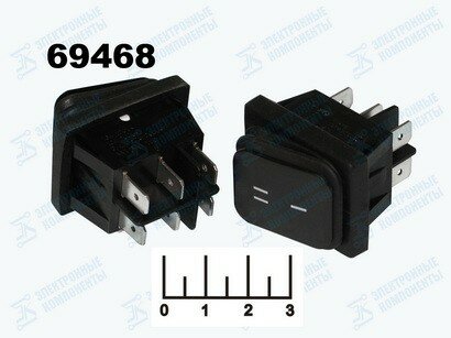 Выключатель 250/10 250V 10A RL2 (P) 6 контактов влагозащищенный SB090