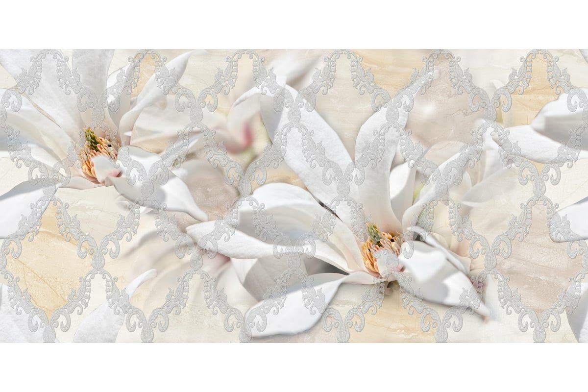 Beryoza Ceramica Декор ВК Дубай 5 светло-бежевый Декор 250x500x8, 1шт. ТГ-00003942