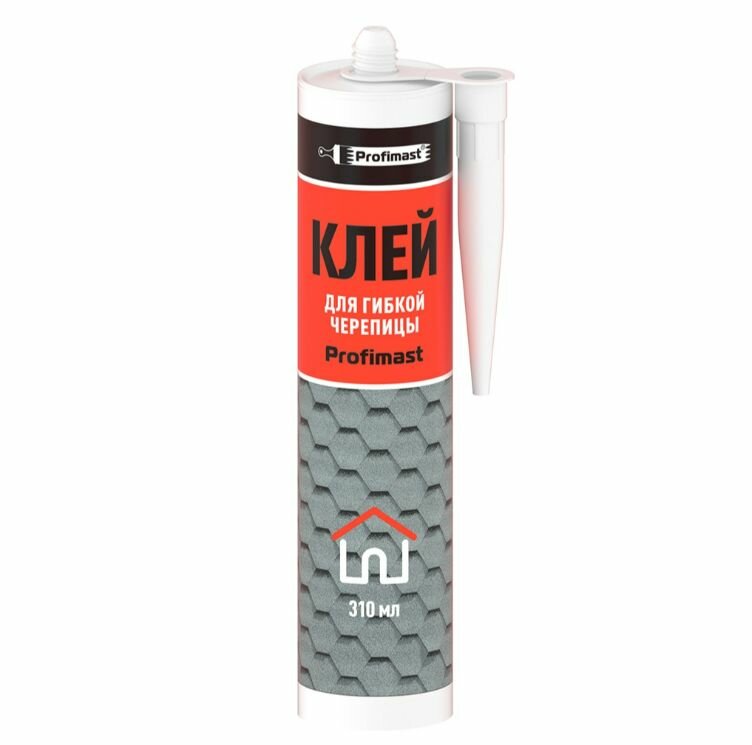 Клей для гибкой черепицы Profimast 310 мл