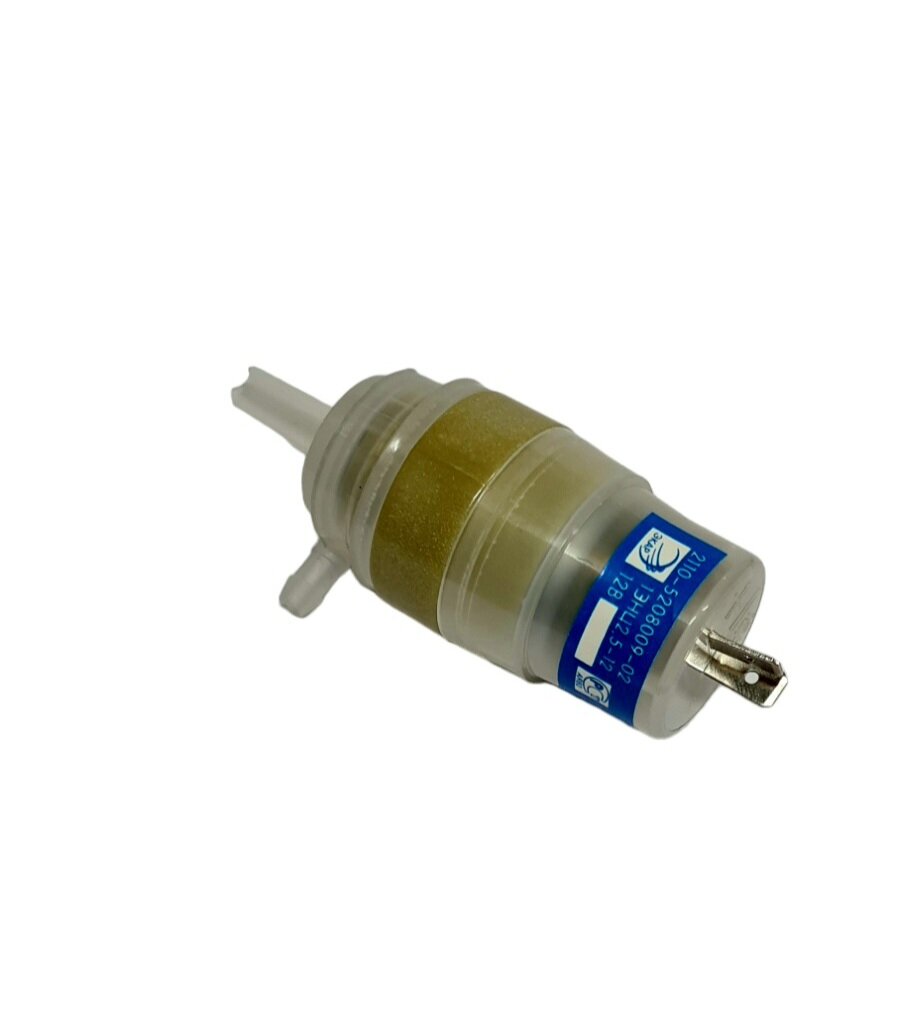 Мотор омывателя лобового стекла ВАЗ 2110-12 (белый) ЭНЦ 2,5ат.12В арт.21105208009-02