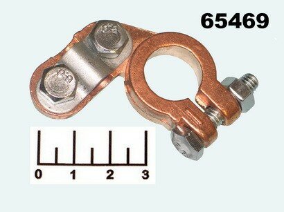 Клемма аккумуляторная минусовая медь-2 (GT-M060012)