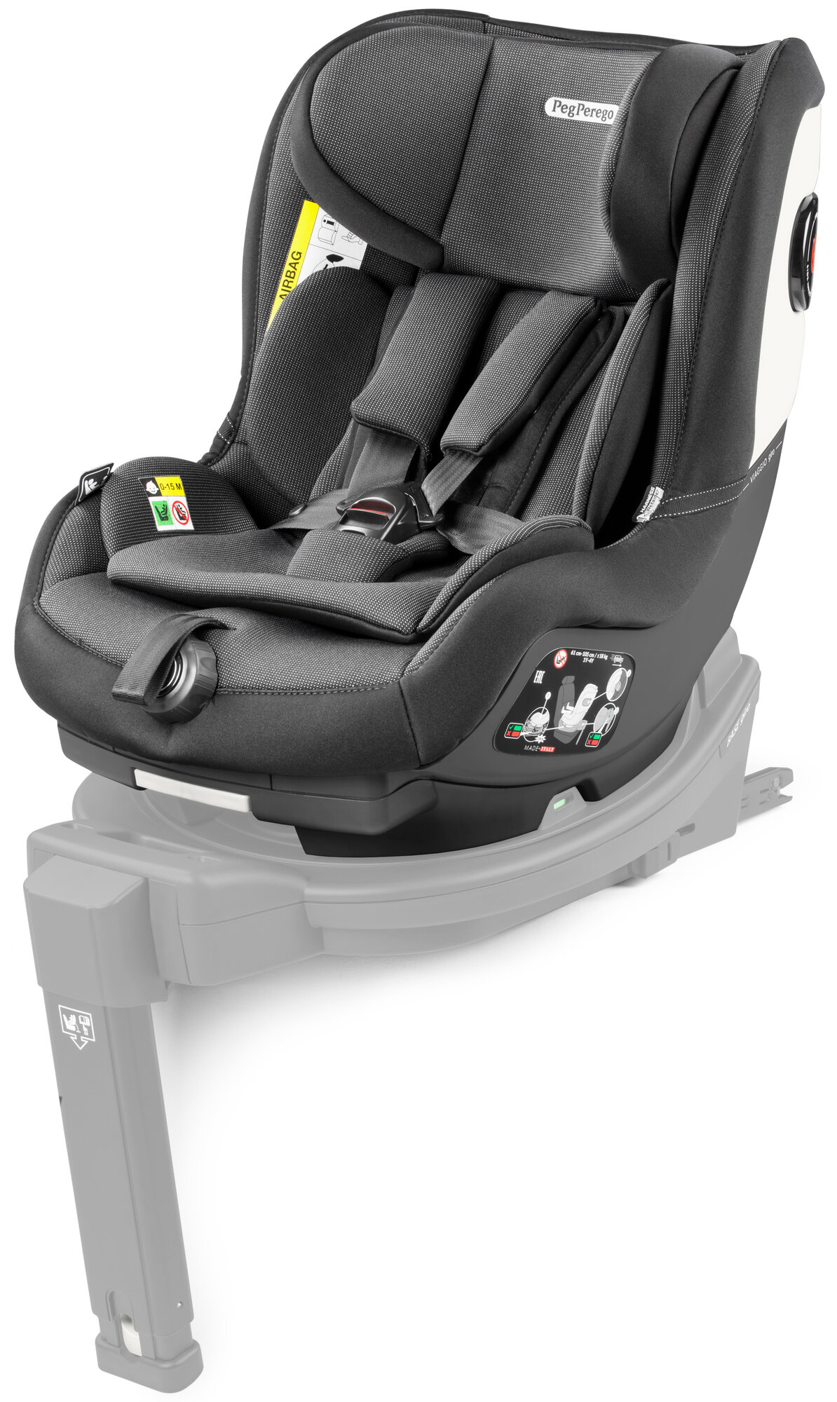 Детское автокресло Peg Perego Viaggio Giro Crystal Black