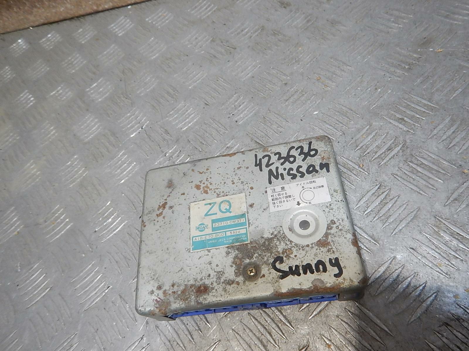 Б/У Блок управления двигателем, Nissan (Ниссан)-SUNNY (N14) (90-95) NISSAN SUNNY (N14) (90-95) Без видимых повреждений. ...