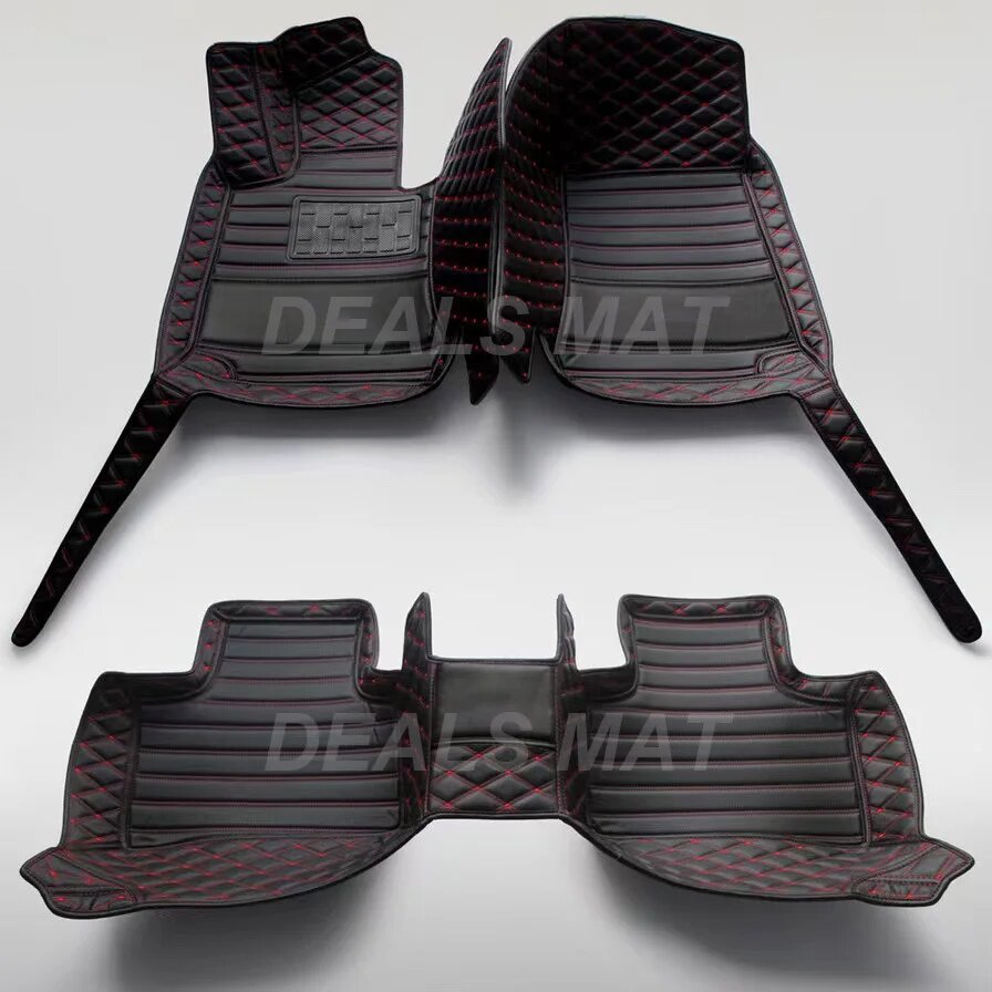 Роскошные кожаные 3D автомобильные коврики Rhd Lhd с карманами, напольный коврик, коврики для Mazda 3 bk 2003 2004 2005 2006 2007, аксессуары Price for 5 seats