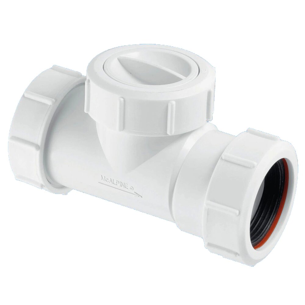 Обратный клапан McAlpine, d 40 х 40 мм, компрессионное соединение