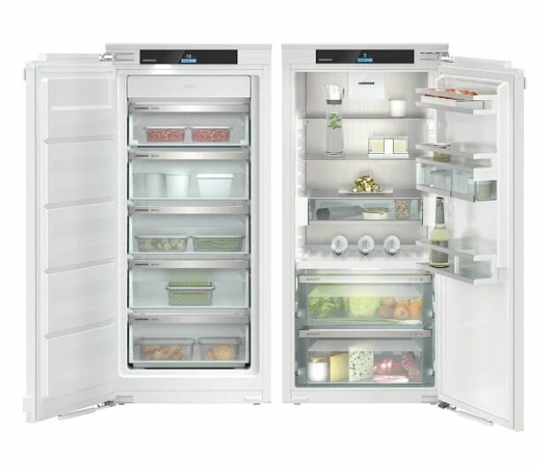 Холодильник встраиваемый Side-by-Side Liebherr IXRF 4155-22 001, белый
