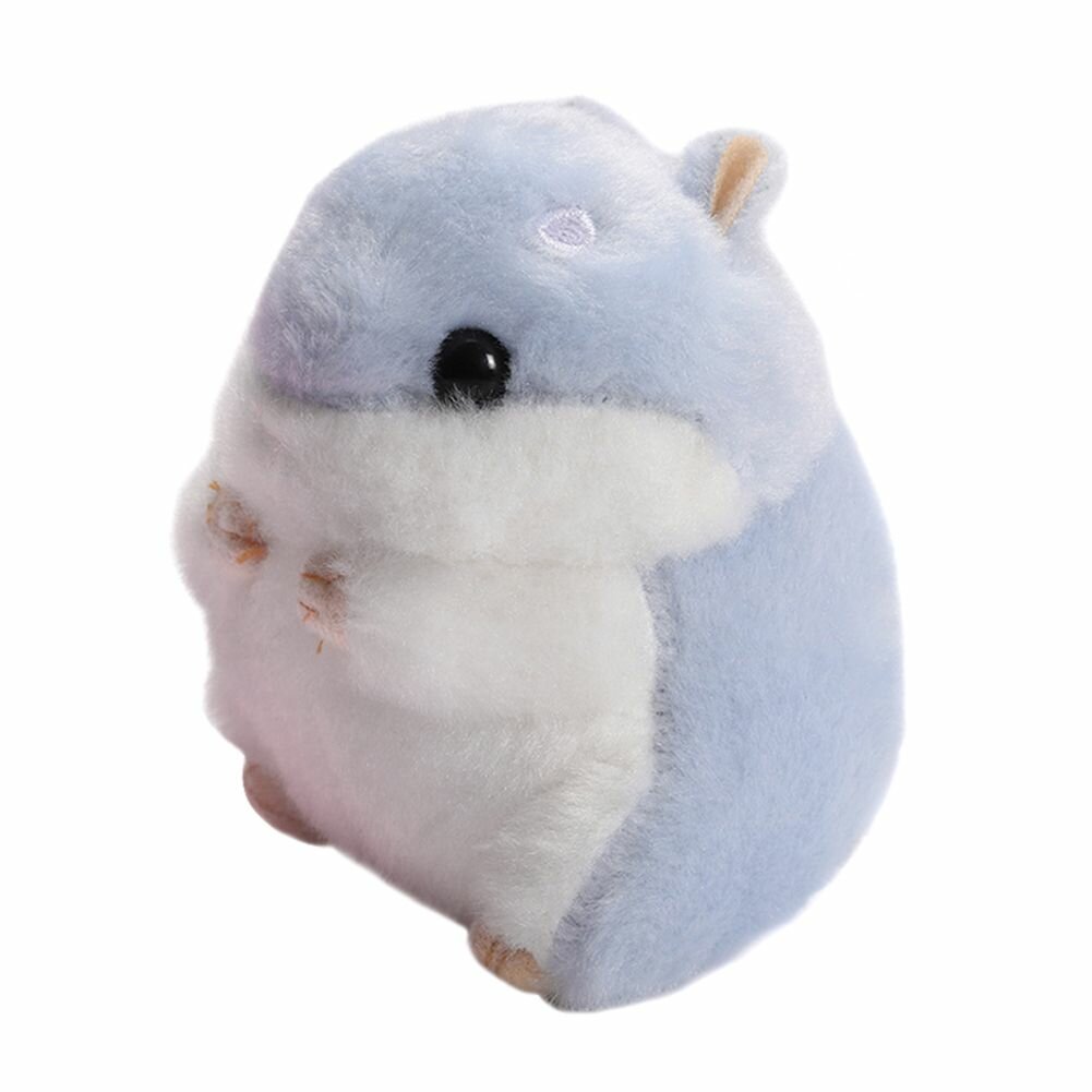 Мягкая игрушка брелок Хомяк, подвеска на ключи, рюкзак, сумку, маленький плюшевый хомячок на брелке