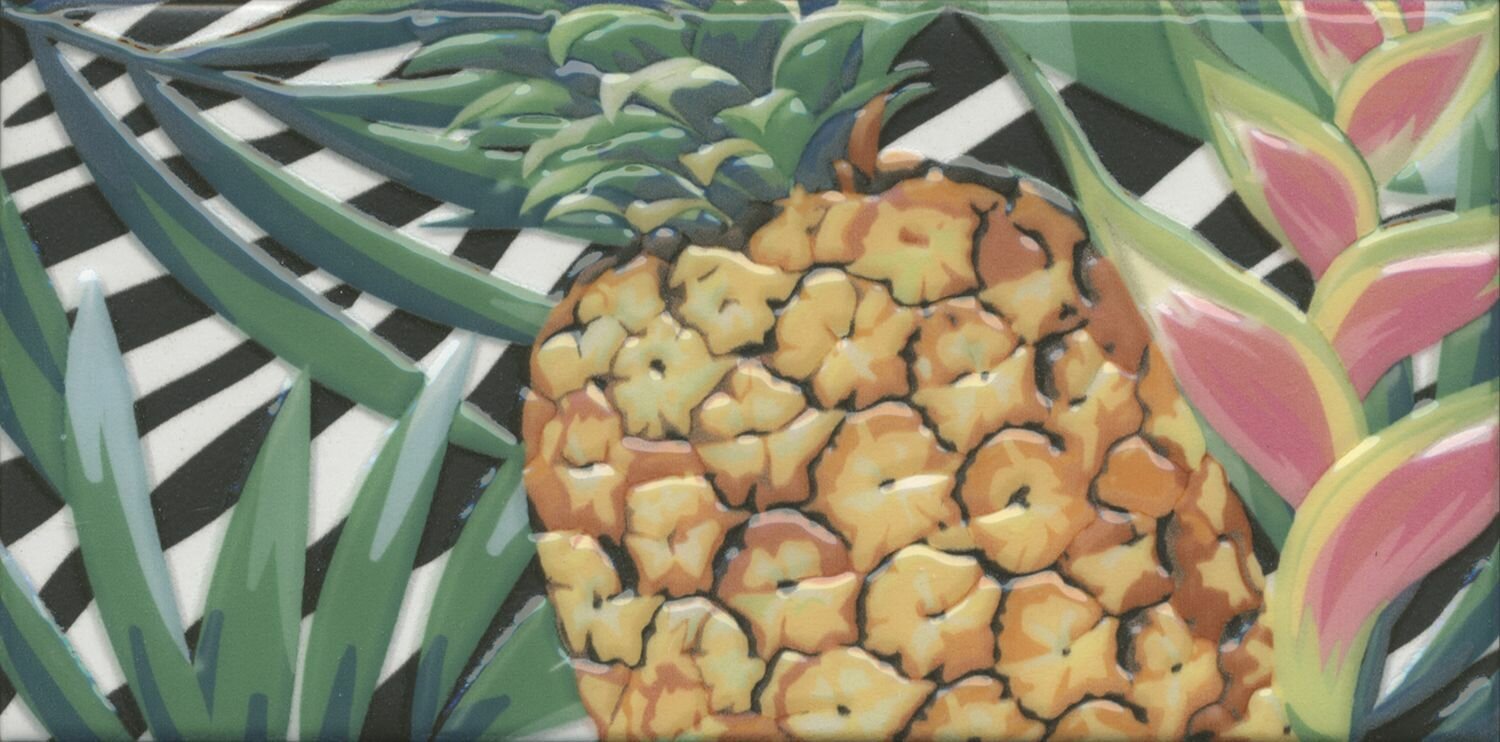 Керамическая плитка KERAMA MARAZZI HGD/A493/19056 Пальмейра 2, 9,9х20 керам. декор Цена за 1/шт