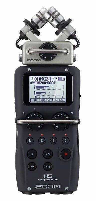 ZOOM H5 Портативный рекордер с двумя микрофонными входами
