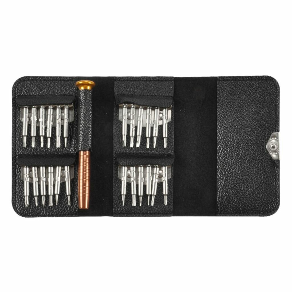 25 в 1 набор отверток кожаном чехле