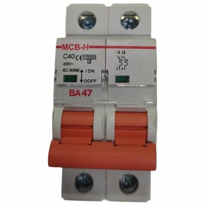 AKEL Выключатель автоматический ВА47-MCB-H-2P-C40-AC (арт. 400349)