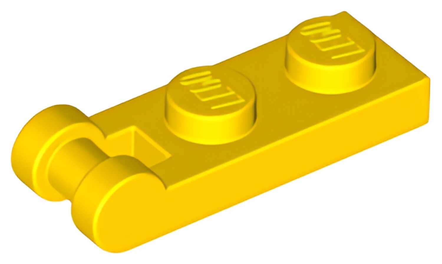 Деталь LEGO Пластина Lego Plate, Modified 1 x 2 with Bar Handle on End 60478 Yellow N