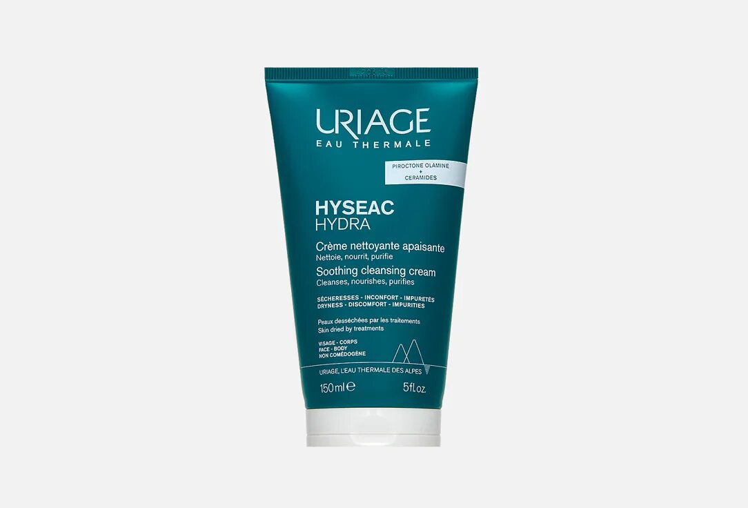 Очищающий крем Uriage Hyseac Hydra Cleansing, для проблемной кожи, 150мл