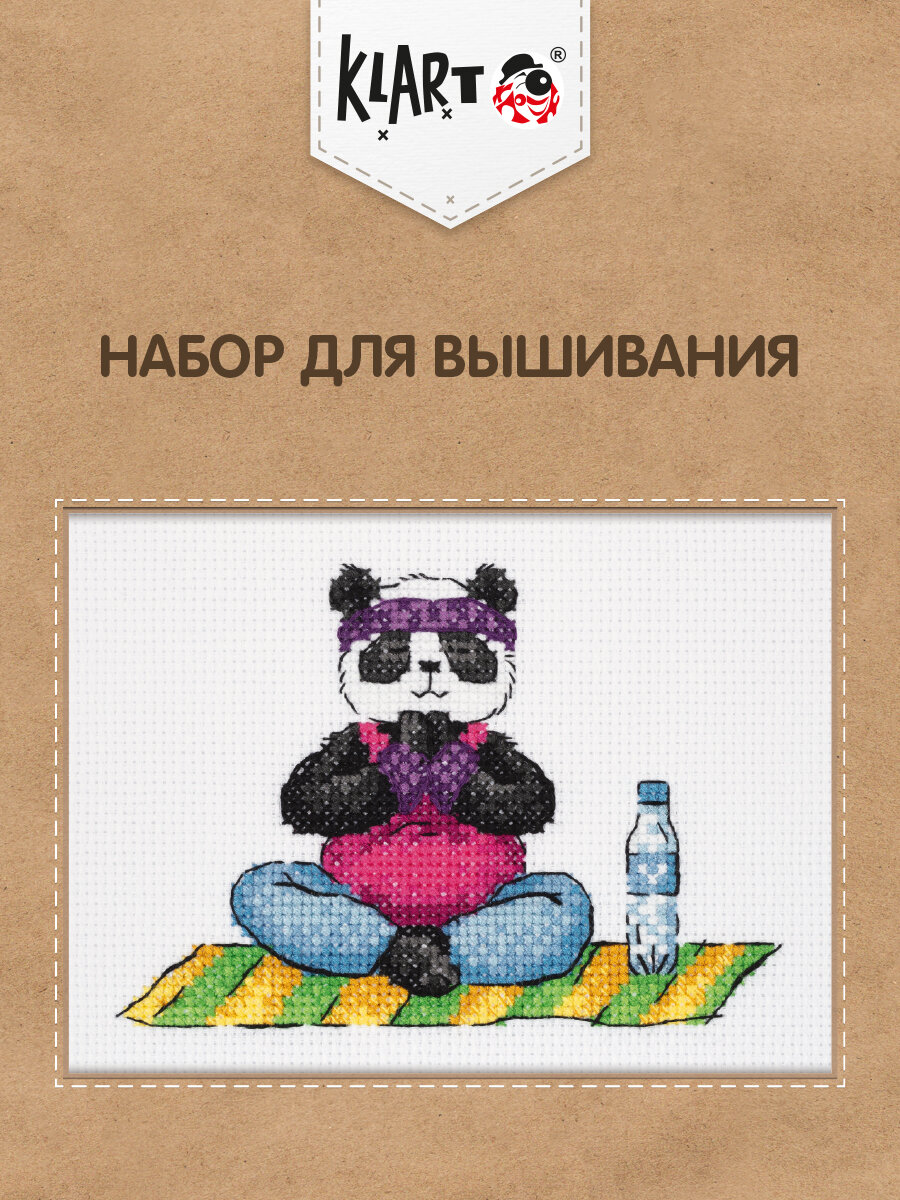 Набор для вышивания Klart 8-527 "Йога" 15.5 x 11.5 см