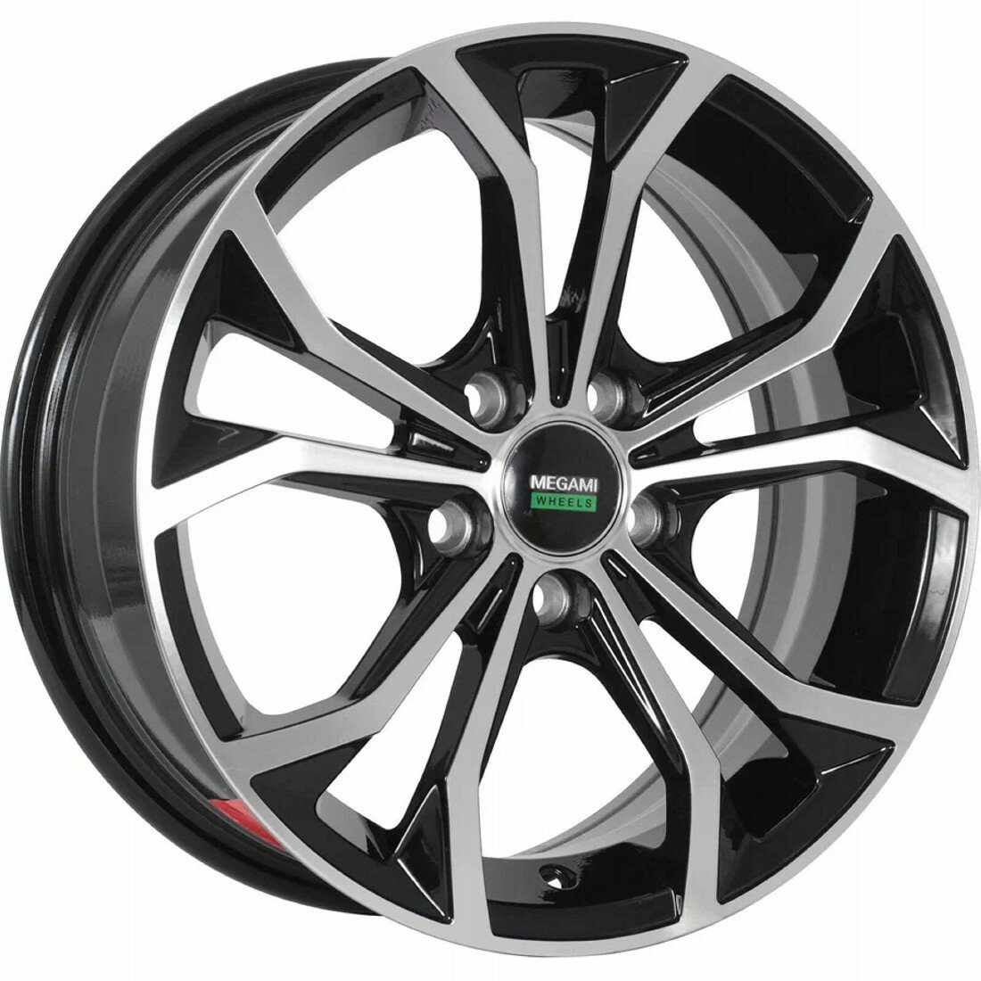 Колесный диск Megami MGM-33 6,5x15 5x100 ET40 60,1 BKF литой для автомобиля