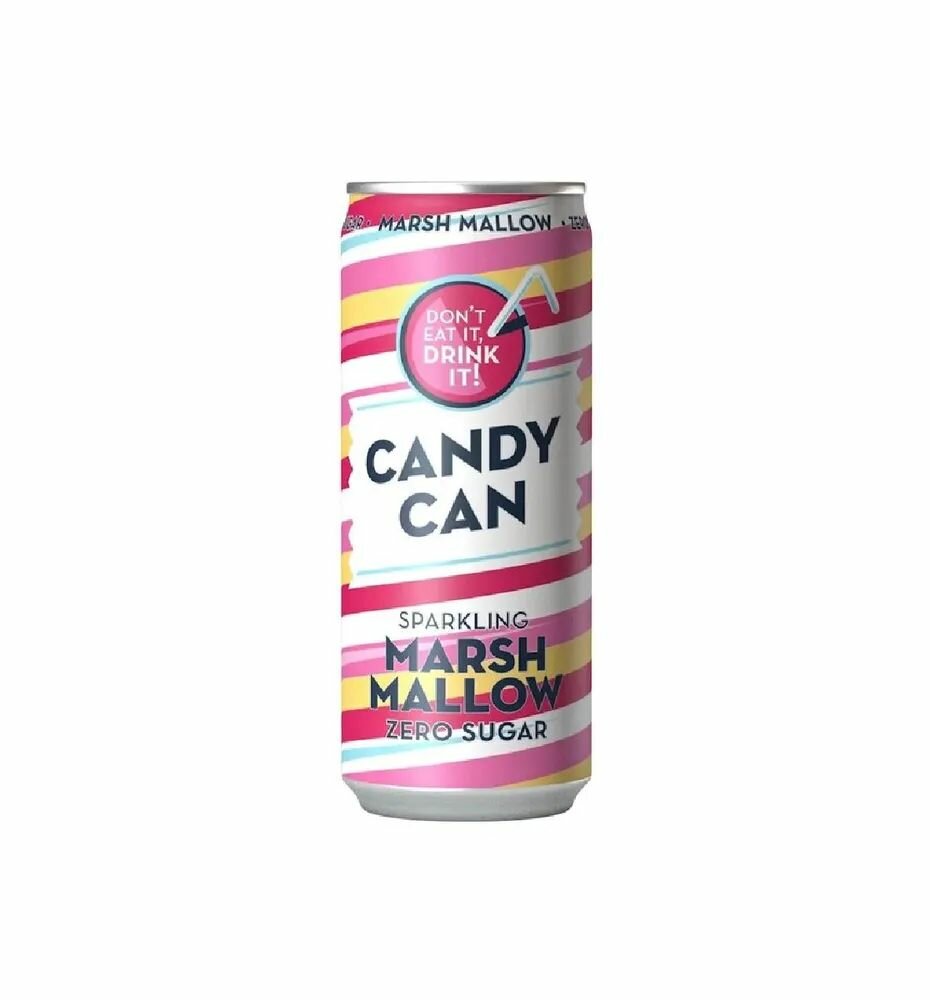 Газированный напиток Candy Can Marshmallow 330ml