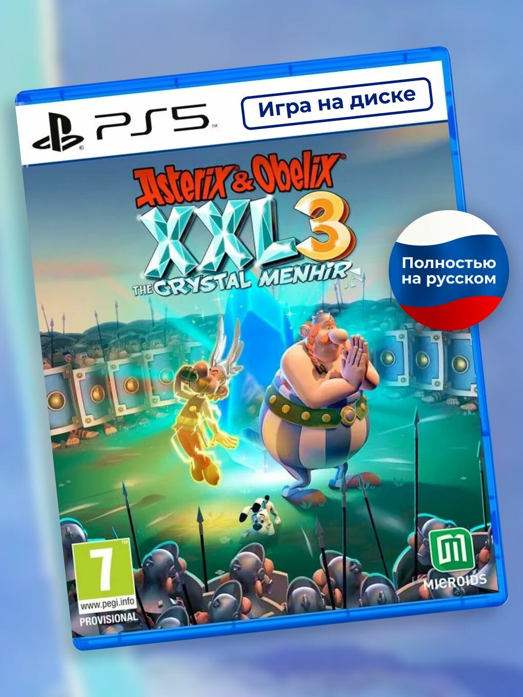 Игра Asterix and Obelix XXL 3 The Crystal Menhir PS5 на диске