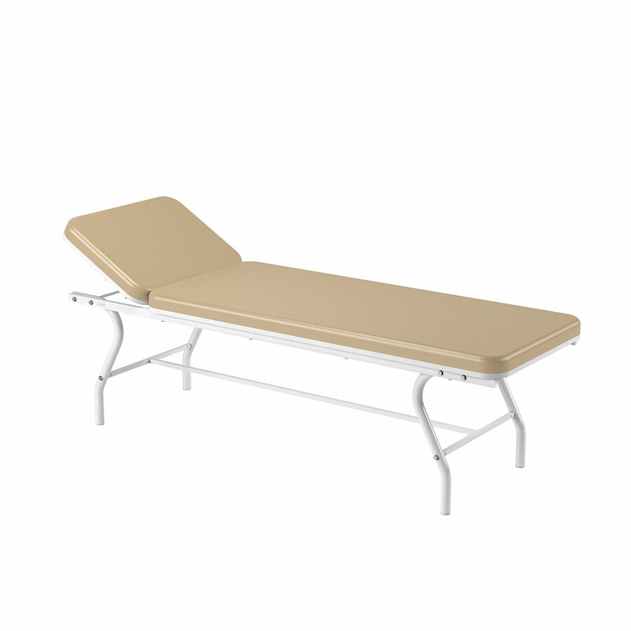 Кушетка медицинская стационарная КС-01 (размер 1860х600 мм, цвет бежевый)