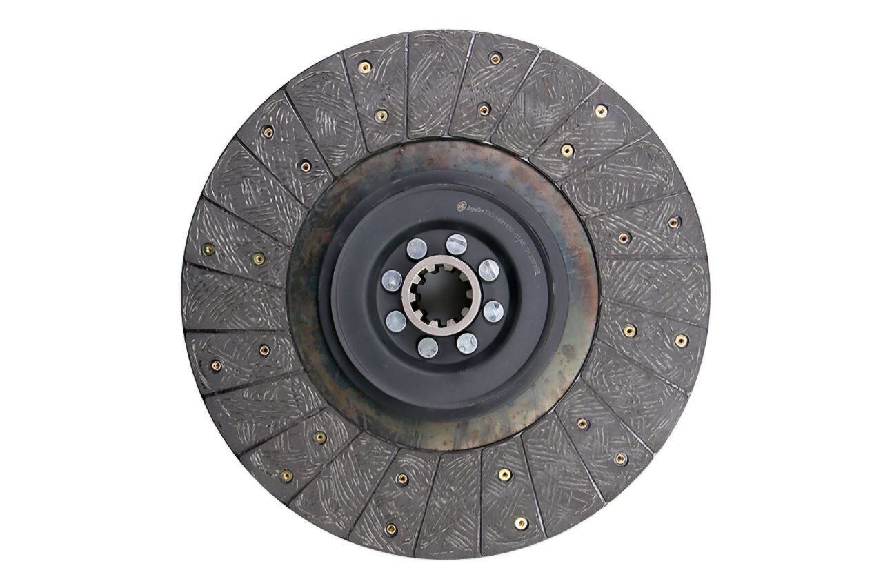 Диск сцепления универсальный с безасбестовой накладкой ЗИЛ d 340 мм