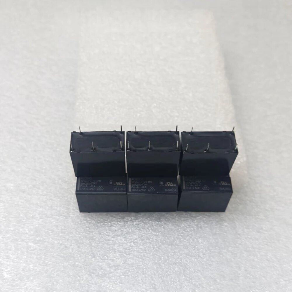 Реле ALQ124 5V 12V 24V 10A 5PIN (2шт)