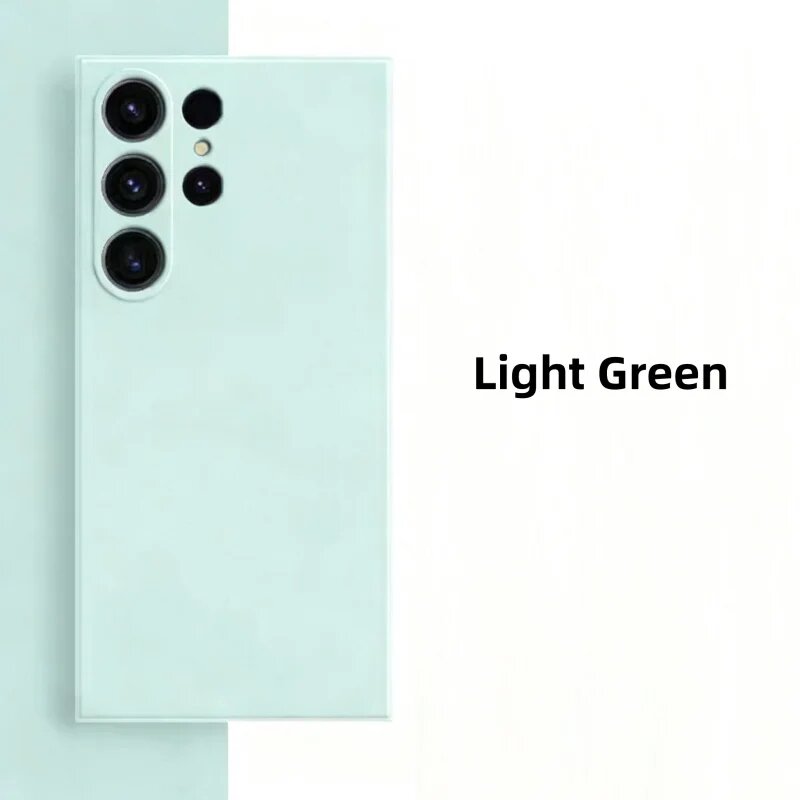 Чехол Samsung Galaxy S26 Ultra, Light Green, силикон