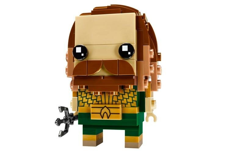 Конструктор унисекс LEGO BrickHeadz 41600 Аквамен, 135 деталей