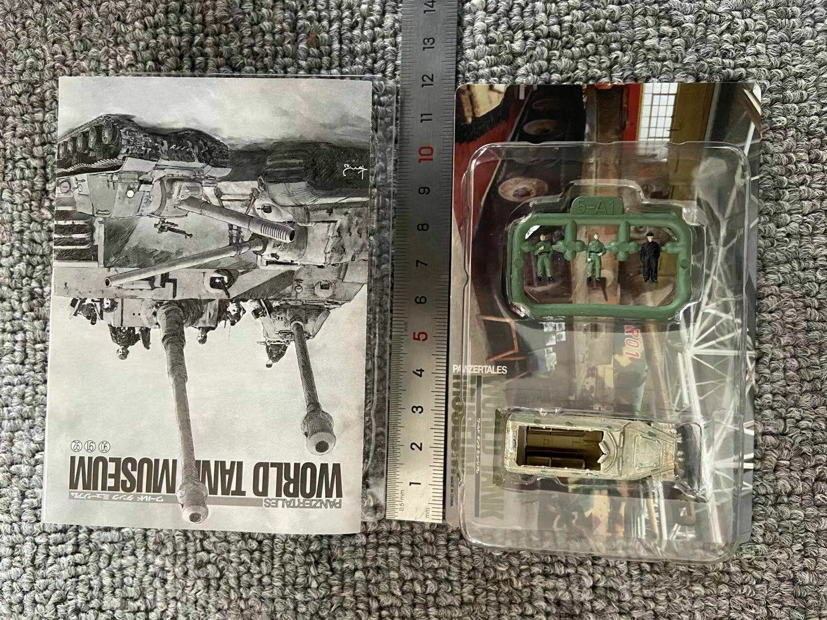 Танк Музей Мира 1:144, коллекционная модель в масштабе(92 Sd. Kfz.251 Зимний камуфляж)