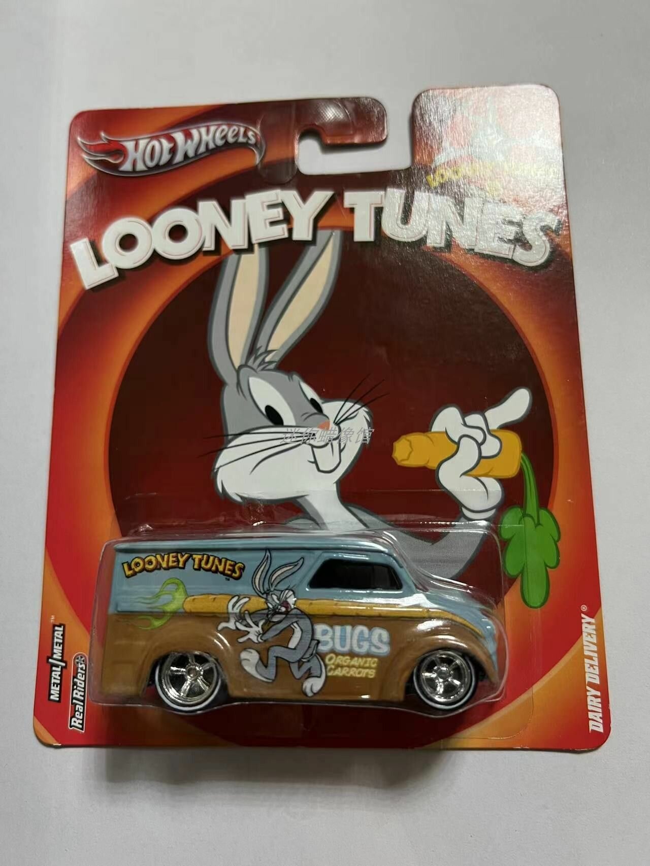 Hot Wheels Pop Culture Series 2, литая модель автомобиля 1:64(Багз Банни DAIRY)