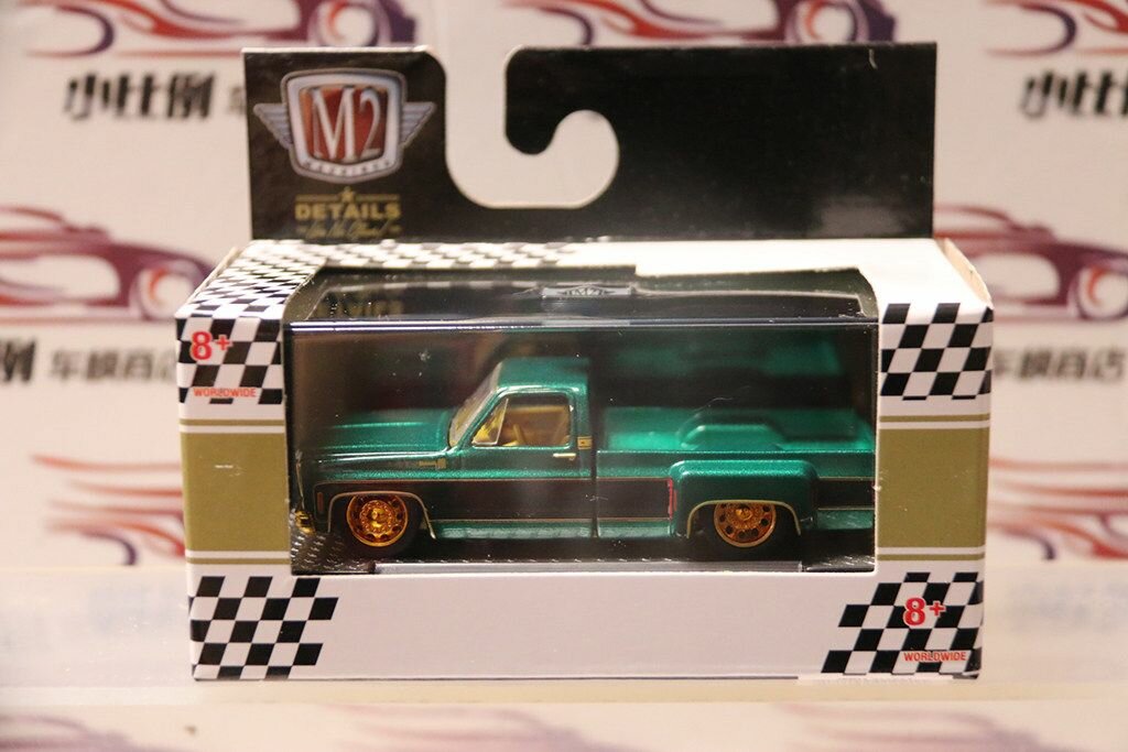 M2 Machines 1:64, литой автомобиль, модель машинки(1978 Chevrolet Silverado)