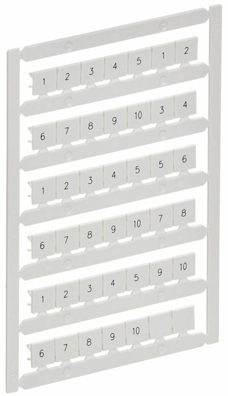 Маркер для CTS 10кв. мм "1-10" ARMAFIX IEK AF-CT10D-M-010-01
