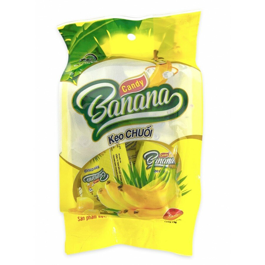 Конфеты "Candy Keo Chuoi", желейные, со вкусом банана, 125 г