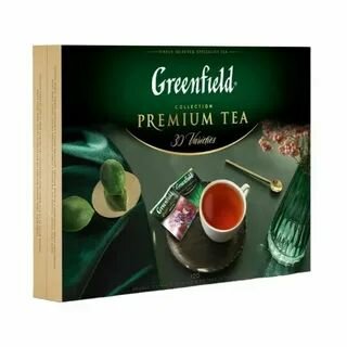 Подарочный набор Чай в пакетиках Greenfield Premium Tea Collection, 30 видов, 120 шт