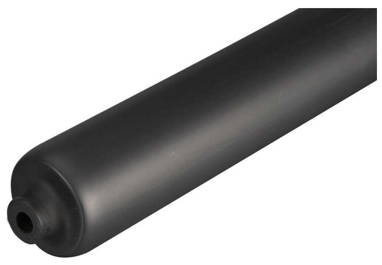 Трубка термоусадочная клеевая ТТК-(4:1)-24/6 черн. 1м, КВТ 59677 (1 м.)