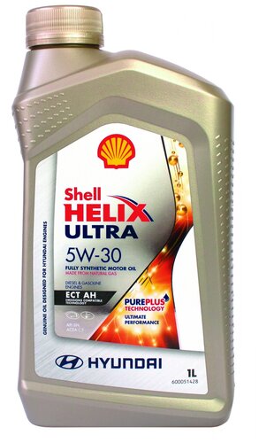 Масло моторное синтетическое helix ultra ect ah 5w-30 1л (550043227 ...