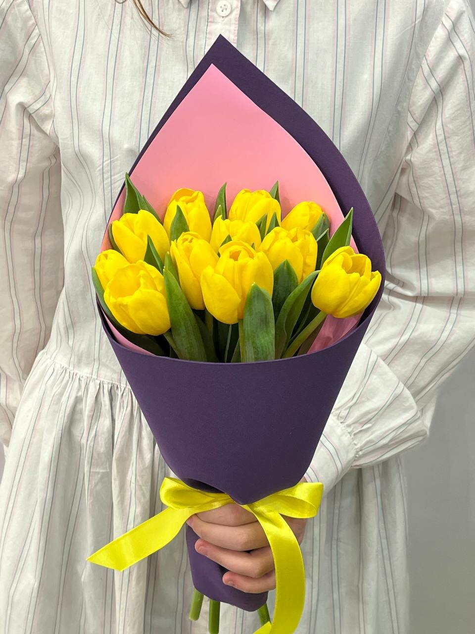 Букет из тюльпанов «Виви» - 31 шт