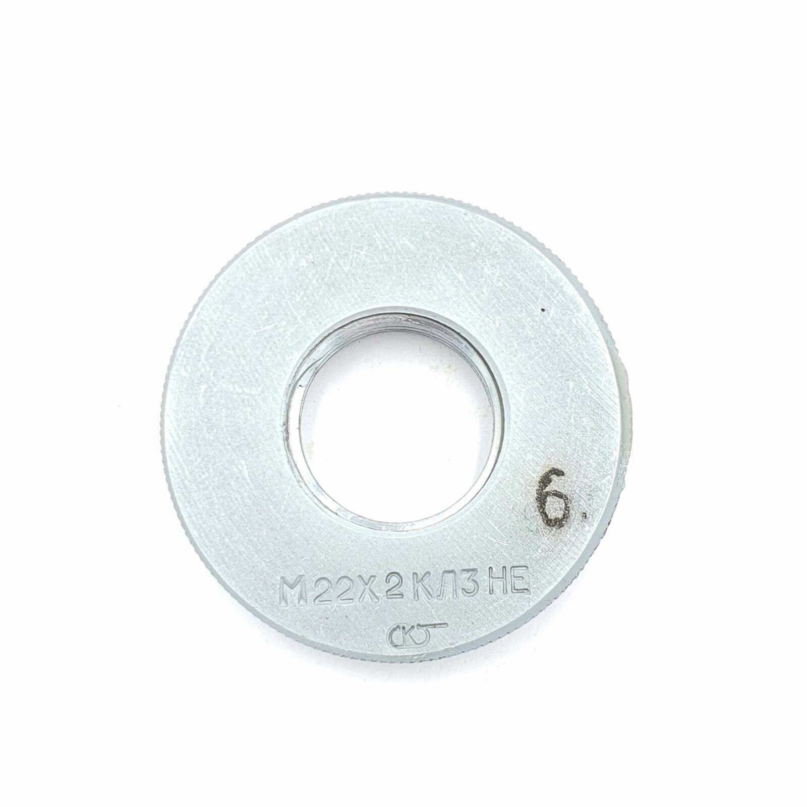 Калибр-кольцо М 22,0х2,0 8g НЕ