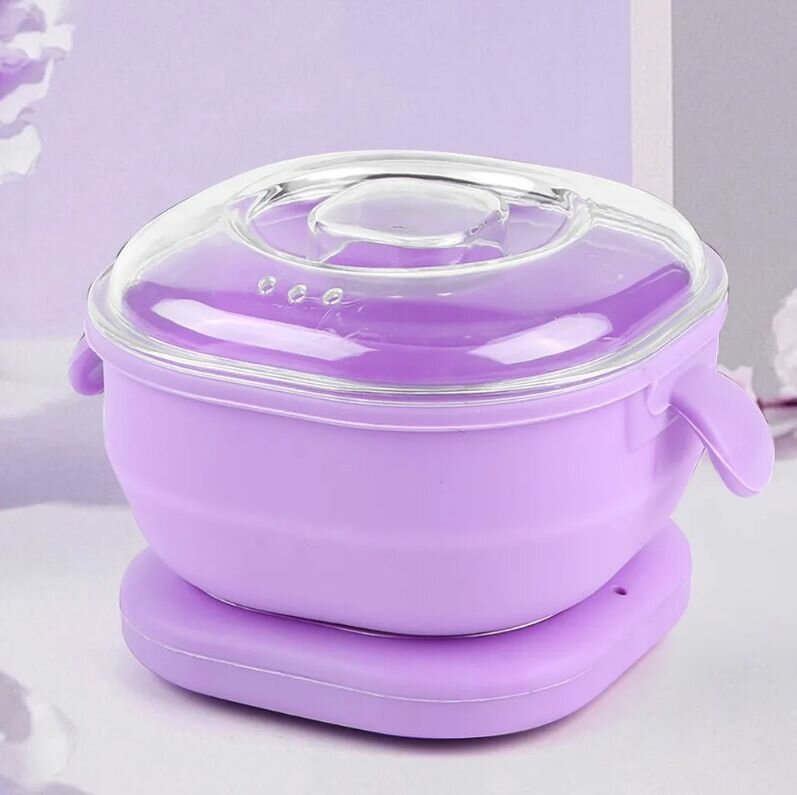 Воскоплав для депиляции и шугаринга с силиконовой чашей Wax Warmer-100