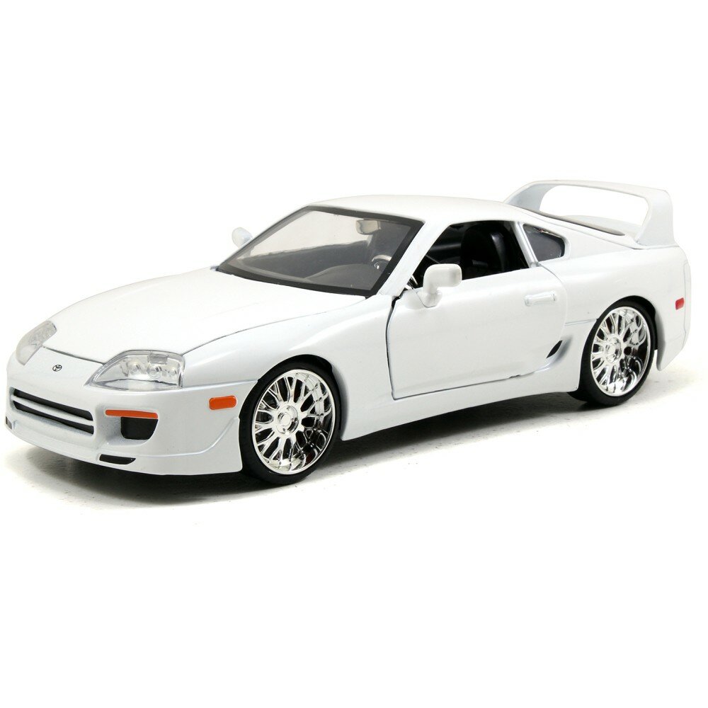 Модель автомобиля Jada Toys Fast & Furious 7 Brian's: 1995 Toyota Supra (Glossy White) (1:24) 97375