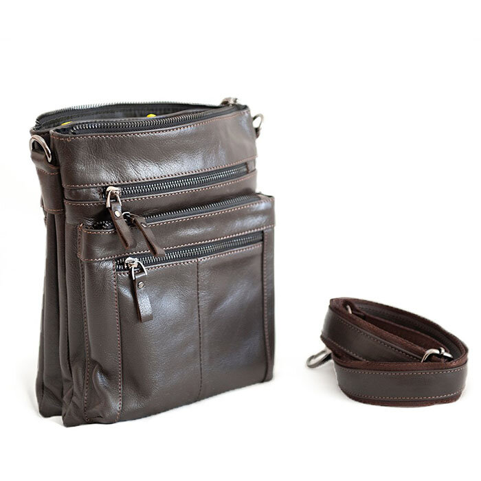 Мужская кобура "Универсал" из натуральной коричневой кожи