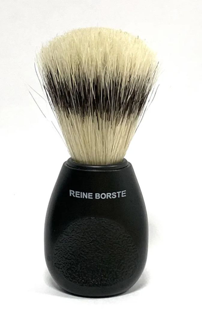 SPOKAR Помазок для бритья 8304/156/P Натуральная щетина кабана (имитация ворса барсука), цвет ручки черный