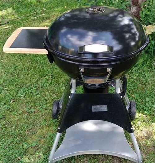 Гриль стационарный угольный из нержавеющей стали жаростойкий диаметр 57 см
