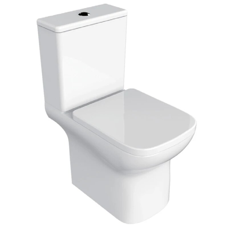 Унитаз-компакт Azario Alba AZ8323 с крышкой-сиденьем с микролифтом