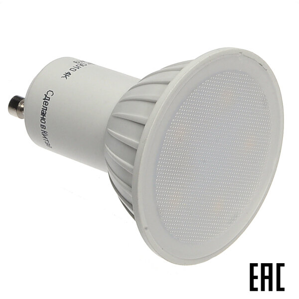 Лампа 5Вт 94264 NLL-PAR16-5W-230V-GU10 390Лм 3000К светодиодная PAR16 т/б свет Navigator (5 шт. в комплекте)