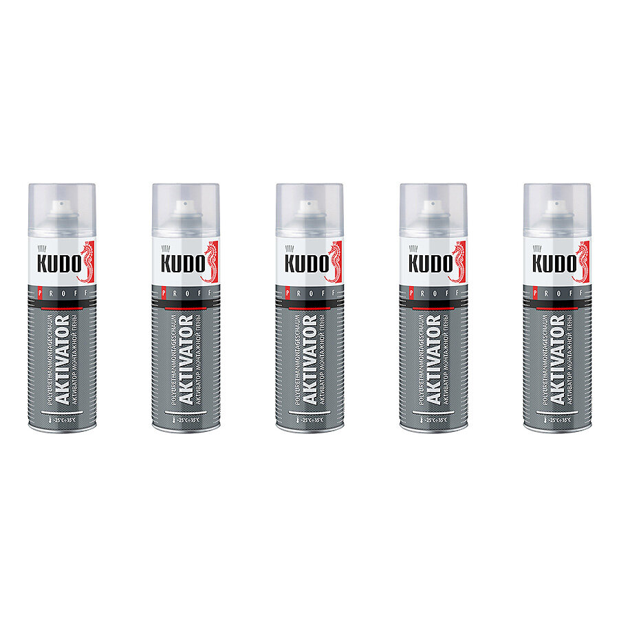 Активатор монтажной пены Kudo 500 мл (5 шт.)