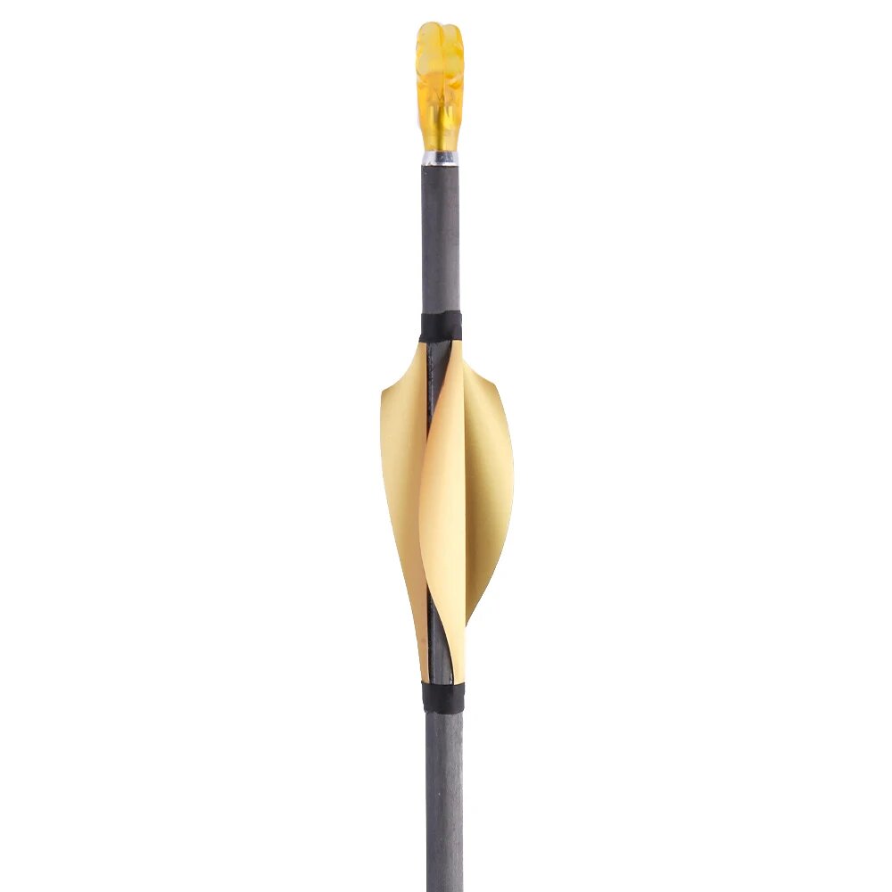 50 шт./коробка, спираль для стрел с лентой, 1,75/2 дюйма 1.75In-Gold-LH