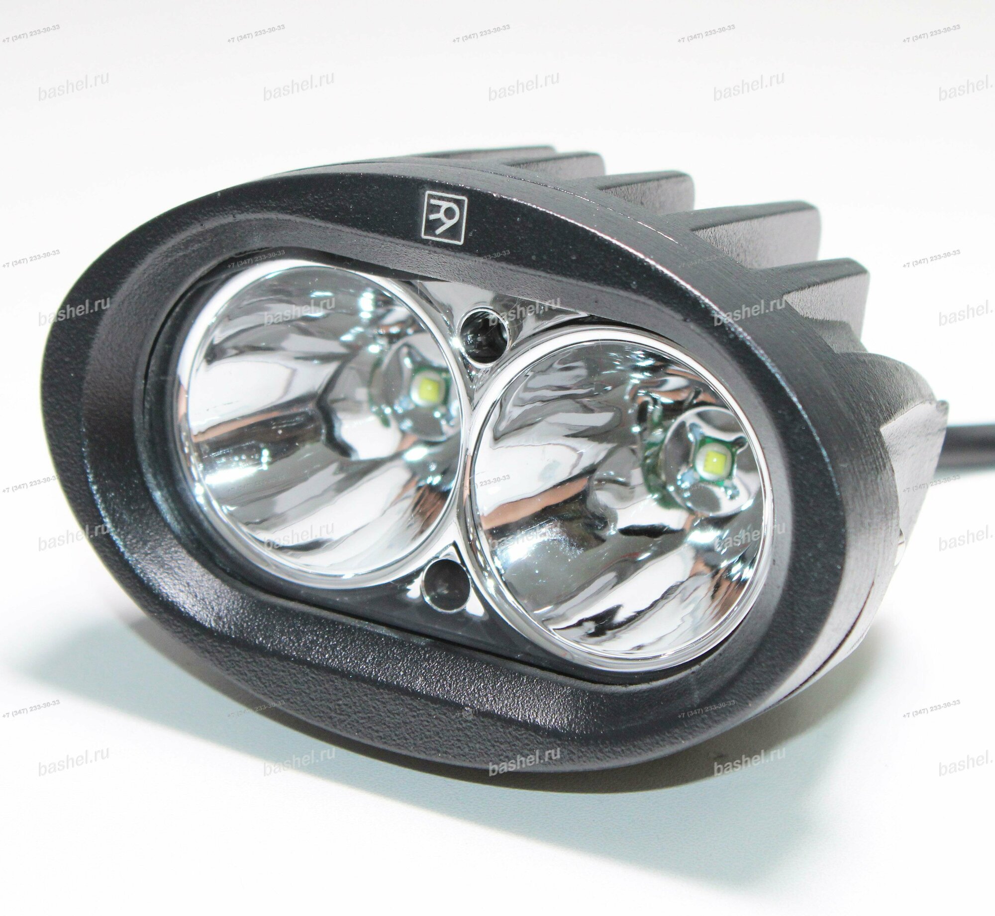 Фара светодиодная доп. Off-road WL-120S 12-24V, 13W, 2 диода, 135х120х65 мм, дальний свет