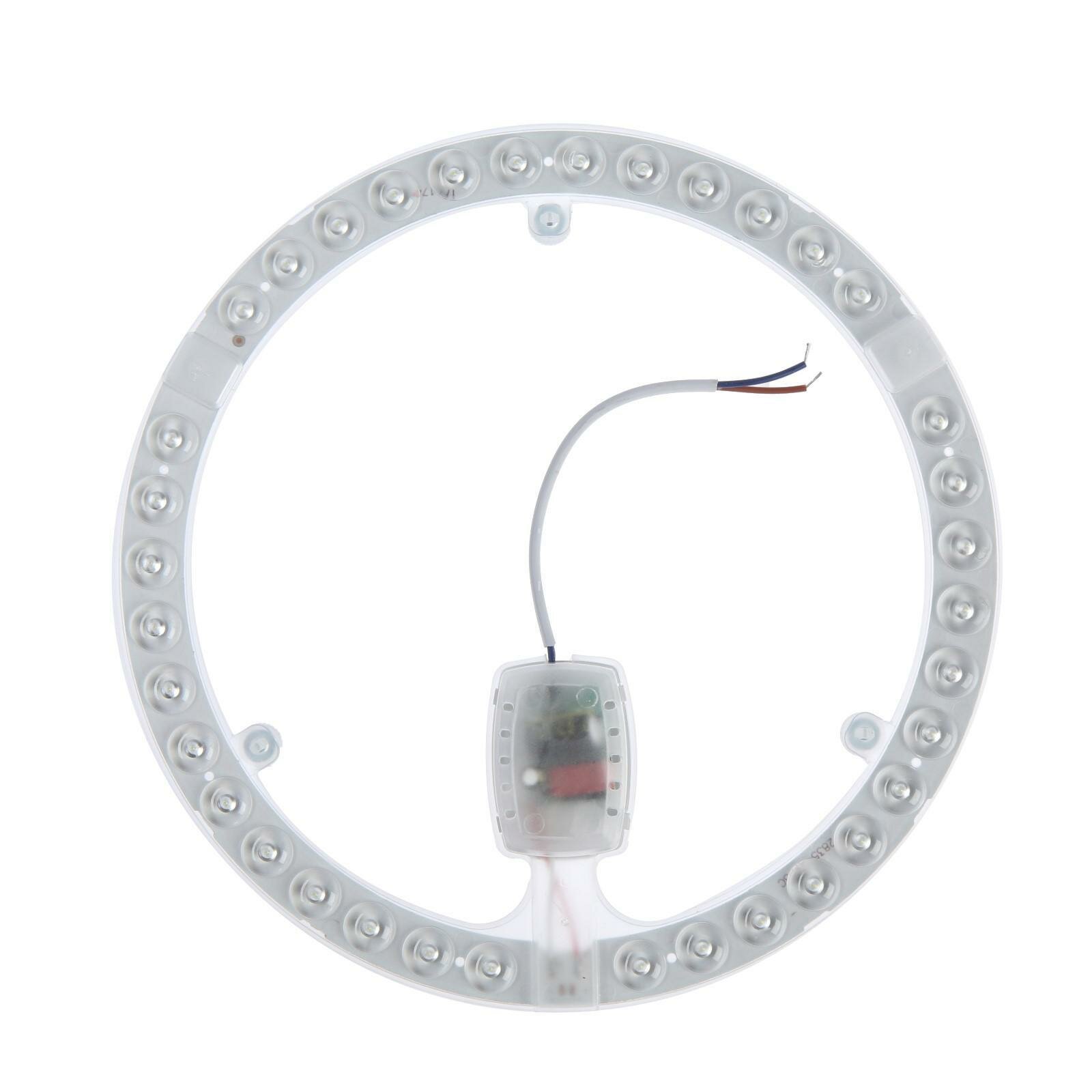 Светодиодный модуль с драйвером, 230 мм, 36 Вт, 2880 Лм, 6500К, 220 В, белый